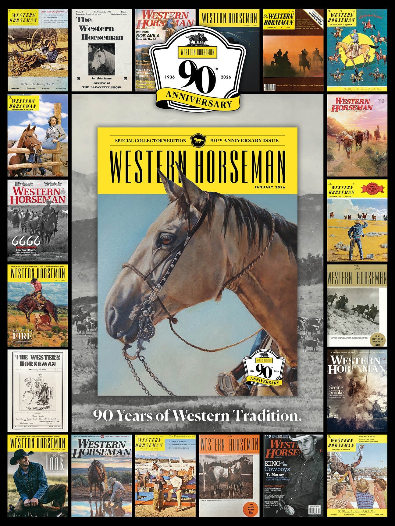 90th Anniversary Collection – Western Horseman